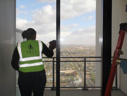 Cleaning Services - Aria Builders